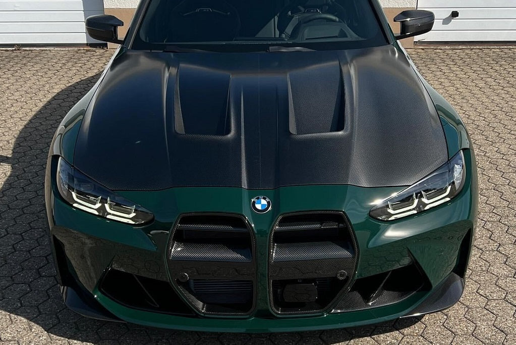 Alpha-N BMW G80 M3 / G82 M4 Carbon Front Corner Splitter Set ...