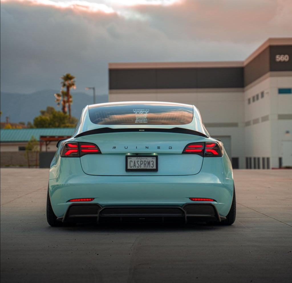 ADRO TESLA MODEL 3 REAR DIFFUSER V2 – AUTOcouture Motoring